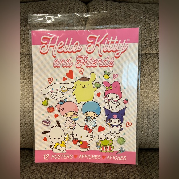 Hello Kitty | Wall Decor | Hello Kitty And Friends 2 Pack Of Posters ...